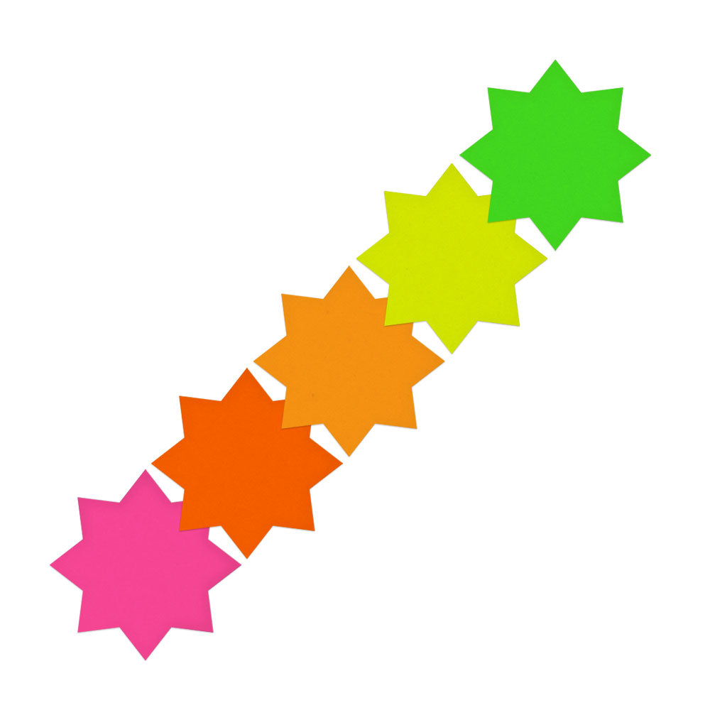 Fluorescent Stars 105mm (4in) – yoyelo.co.uk